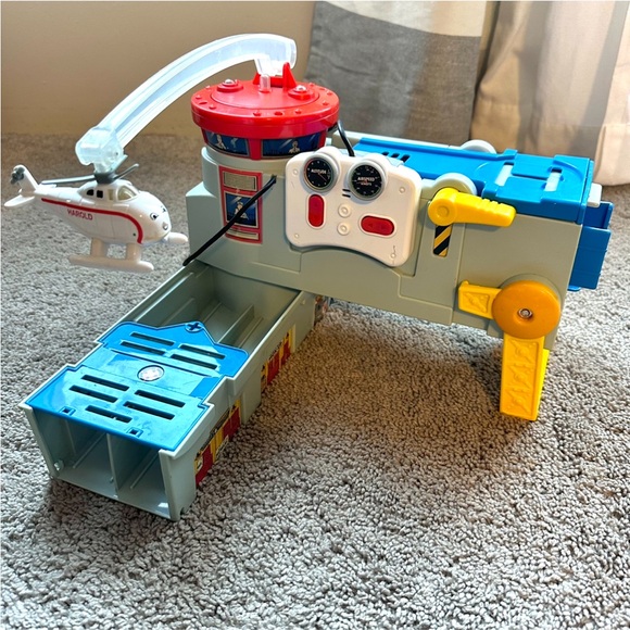 Toys | Take Along Thomas Friends Harolds Heliport With Remote Control ...